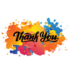 Thank you Royalty Free Vector Image - VectorStock