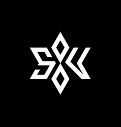 Sg logo monogram shield shape with crown design Vector Image