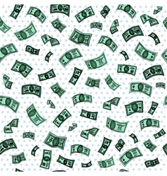 Money monochrome vintage seamless pattern Vector Image