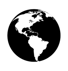Isolated planet design Royalty Free Vector Image