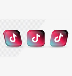 Tiktok icon Royalty Free Vector Image - VectorStock