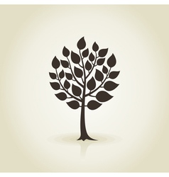 Wood tree Royalty Free Vector Image - VectorStock