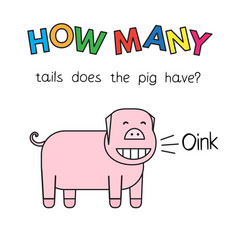 Cartoon rooster counting game coloring book Vector Image