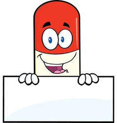 Pill cartoon Royalty Free Vector Image - VectorStock