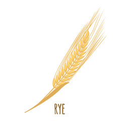 Wheatgrass icon in flat style on white background Vector Image