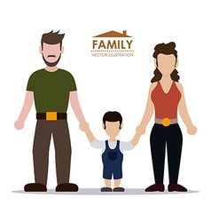 Family design Royalty Free Vector Image - VectorStock