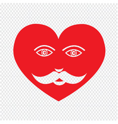 Heart icon sign design Royalty Free Vector Image