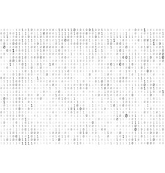 Flat binary code Royalty Free Vector Image - VectorStock
