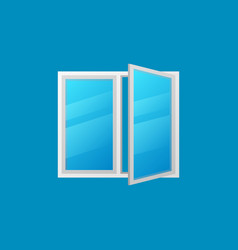 Window cartoon symbol icon design Royalty Free Vector Image