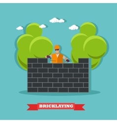 Red brick wall Royalty Free Vector Image - VectorStock