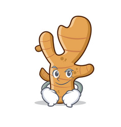 With envelope ginger character cartoon style Vector Image