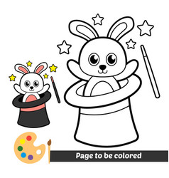Coloring book for kids traffic light Royalty Free Vector