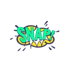 Comic bubble with exclamation points Royalty Free Vector