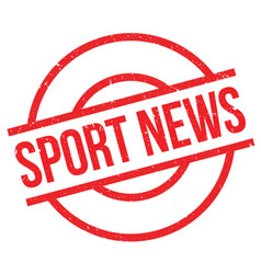 Sport news button Royalty Free Vector Image - VectorStock