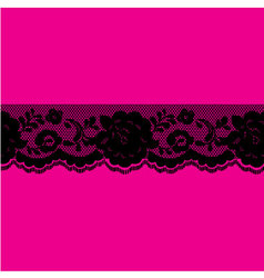 Black lace lingerie Royalty Free Vector Image - VectorStock