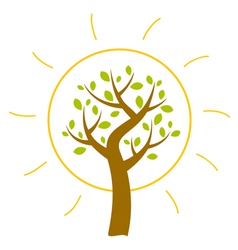 Nature tree Royalty Free Vector Image - VectorStock