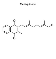 Semaglutide molecule skeletal formula Royalty Free Vector