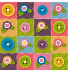 Letter r in patchwork style Royalty Free Vector Image