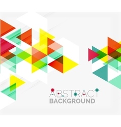 Presentation slide design background template Vector Image