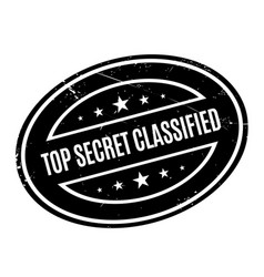 Top secret evidence rubber stamp Royalty Free Vector Image