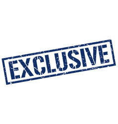 Exclusive report rubber stamp Royalty Free Vector Image