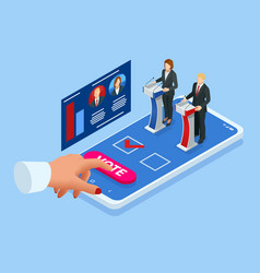 Philippines election banner background Royalty Free Vector