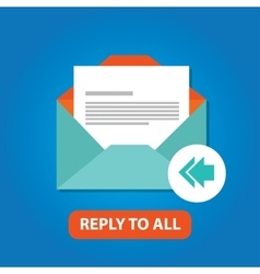 Overflowing mailbox like white notification email Vector Image