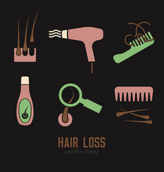 Hair repair Royalty Free Vector Image - VectorStock