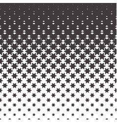 Seamless halftone honeycomb gradient Royalty Free Vector