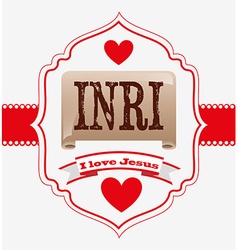 Jesus loves you vector by sila5775 - Image #6377470 - VectorStock