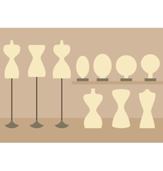 Mannequin Royalty Free Vector Image - VectorStock