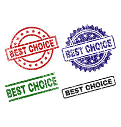 Best choice stamp Royalty Free Vector Image - VectorStock