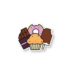 Chocolate bar sketch engraving Royalty Free Vector Image