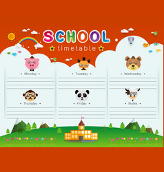 English lesson in school Royalty Free Vector Image