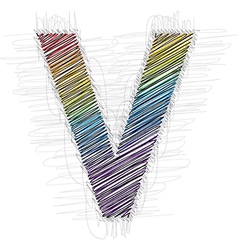 Font letter c Royalty Free Vector Image - VectorStock