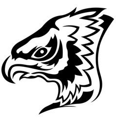 Hawk tattoo Royalty Free Vector Image - VectorStock