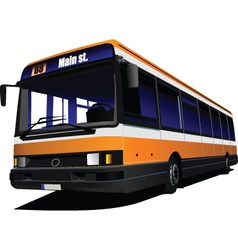 City bus Royalty Free Vector Image - VectorStock