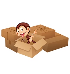 Cardboard boxes Royalty Free Vector Image - VectorStock