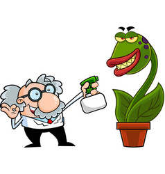 Cartoon professor Royalty Free Vector Image - VectorStock