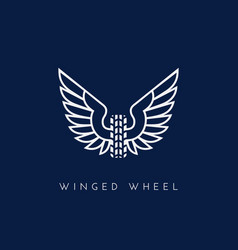 Winged arrow Royalty Free Vector Image - VectorStock
