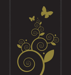 Abstract education background growth tree concept Vector Image