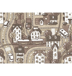 Road seamless pattern Royalty Free Vector Image