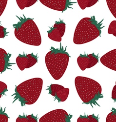 Strawberry background Royalty Free Vector Image