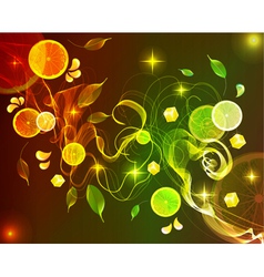 Apple cider background Royalty Free Vector Image