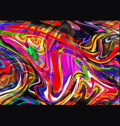 Psychedelic infinity Royalty Free Vector Image