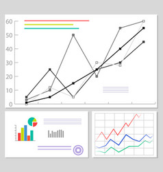 Geometrical figures set poster Royalty Free Vector Image