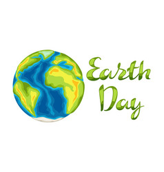 Happy earth day seamless pattern Royalty Free Vector Image