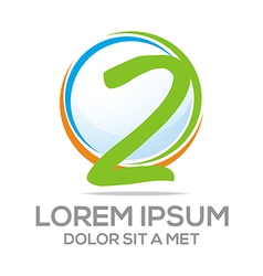 Number 2 Royalty Free Vector Image - VectorStock