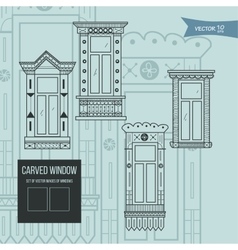 Window and door Royalty Free Vector Image - VectorStock