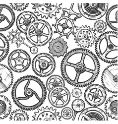 Donut seamless pattern Royalty Free Vector Image